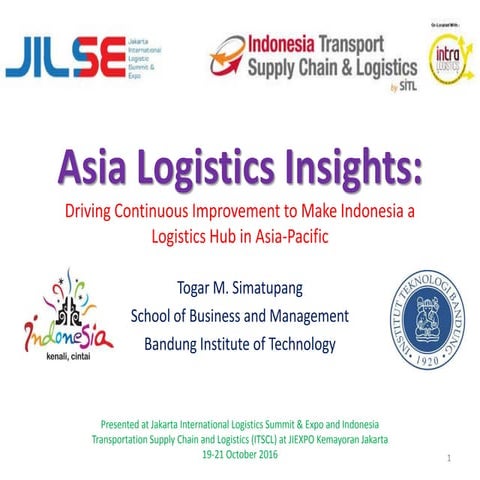 Asia Logistics Insights: Driving Continuous Improvement to Make ...