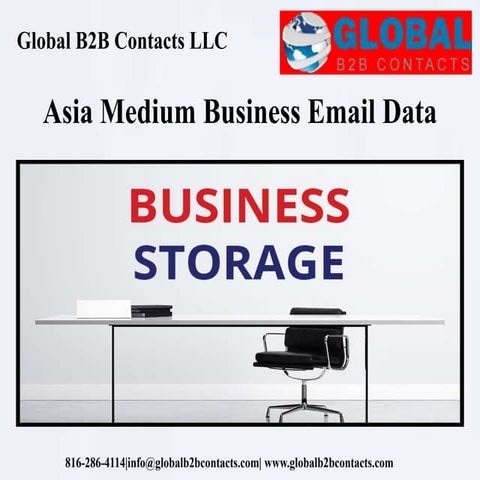 Asia medium business email data | PPTX | Email | Internet