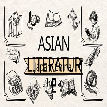 Asian-Literature_Presentation for 21st CLPW | PPTX