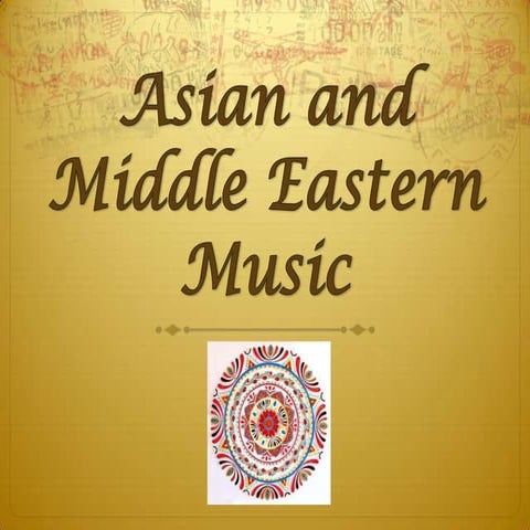 Instrumental music in israel | PPTX