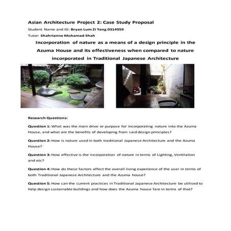 Case Study Proposal | DOCX