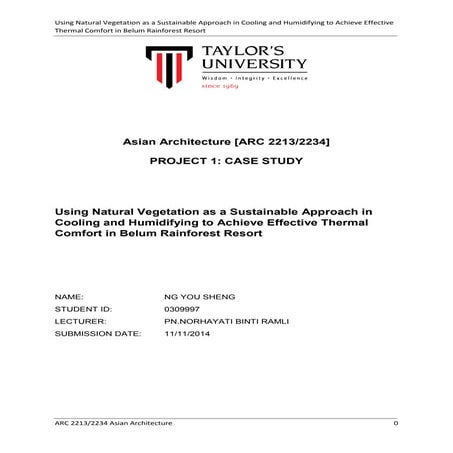 Asian architecture research paper | PDF | Landscaping | Home & Garden