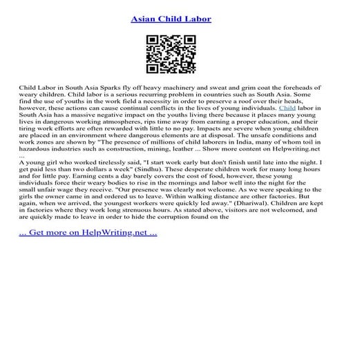 Short Essay Examples For Kids | PDF