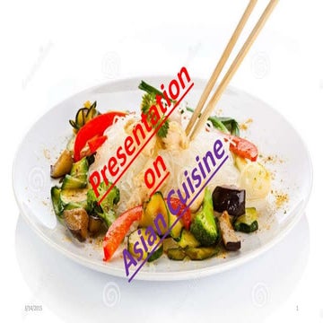 Asian cuisine | PPTX