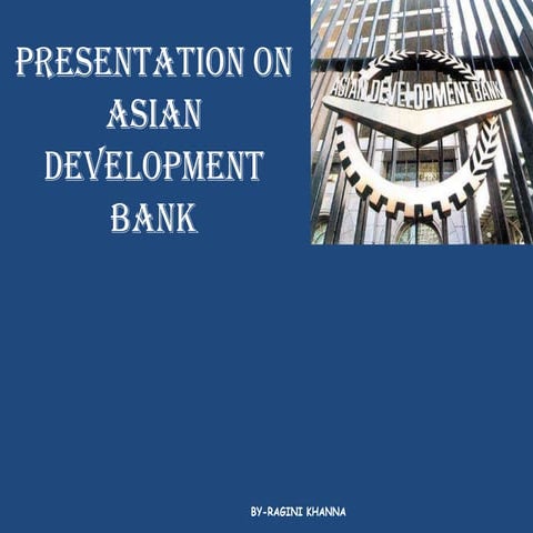 Asian development bank | PPTX