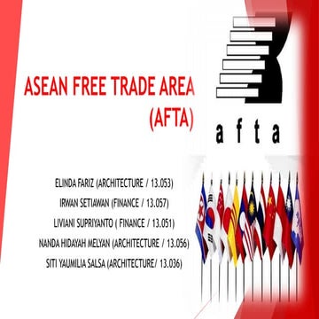 Asian free trade area | PPTX