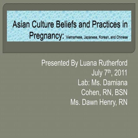 Asian ob presentation | PPTX