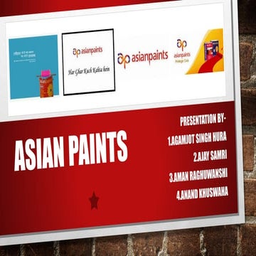 Asian Paints | PPTX