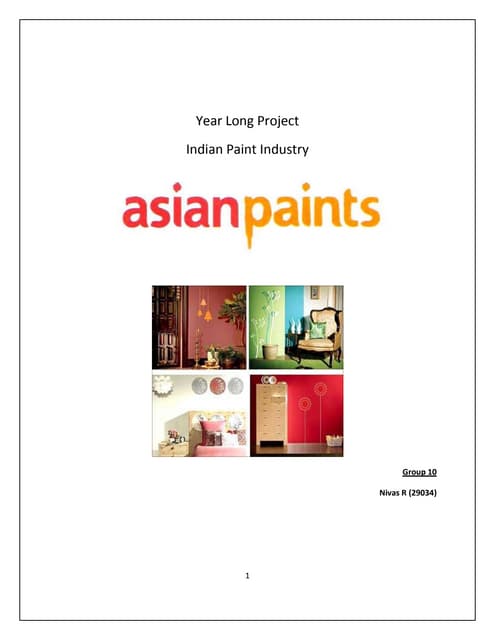 Asian paint ppt | PPTX