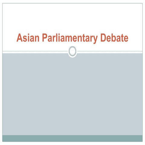 Styles-of-Debate-PowerPoint Presentation | PPTX