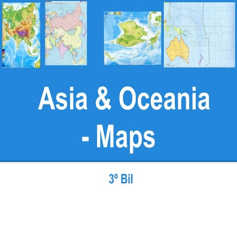 Asia oceania maps | PPT