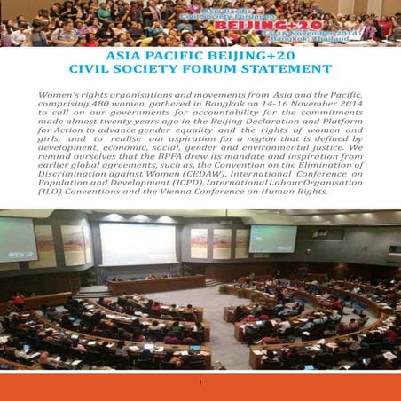 Asia Pacific Beijing20 CSO Forum Statement 16 Nov 2014 | PDF