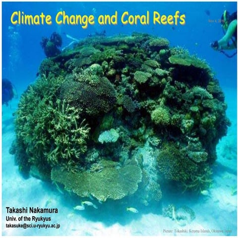 Climate Change and Coral Reefs | PDF
