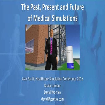 A Comprehensive Introduction to Medical Simulation | PDF