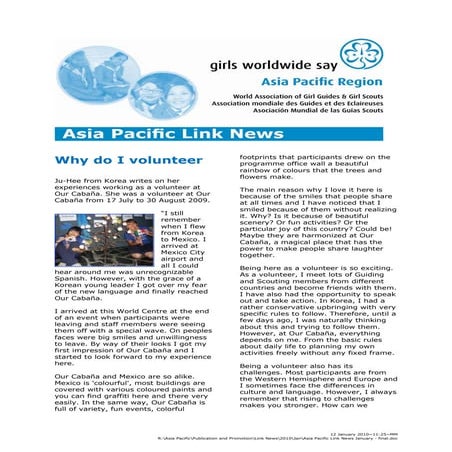 AP Link News - January 2010 | PDF