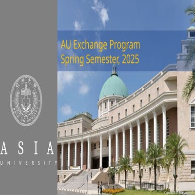Asia University Spring semester 2025 Fact Sheet.pptx