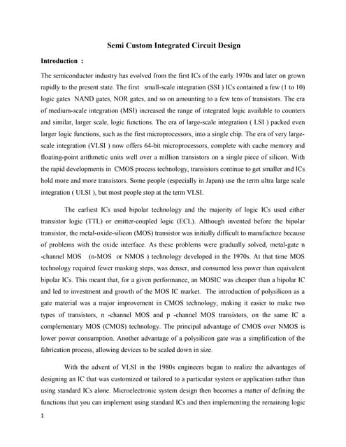 Asic design flow | PPTX