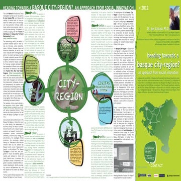 PostDoctoral Project: Basque City-Region & Future of City-Regions ...