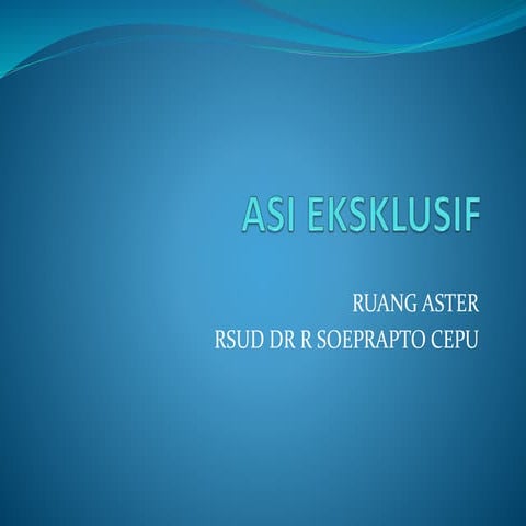 Asi eksklusif | PPTX