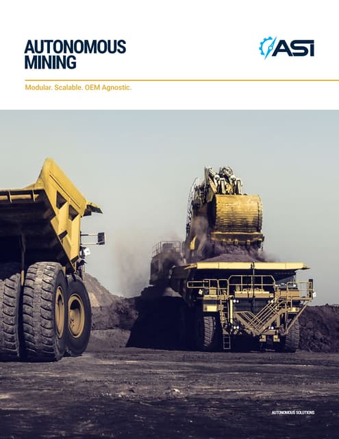 Mining Automation: Site Overview | PPT