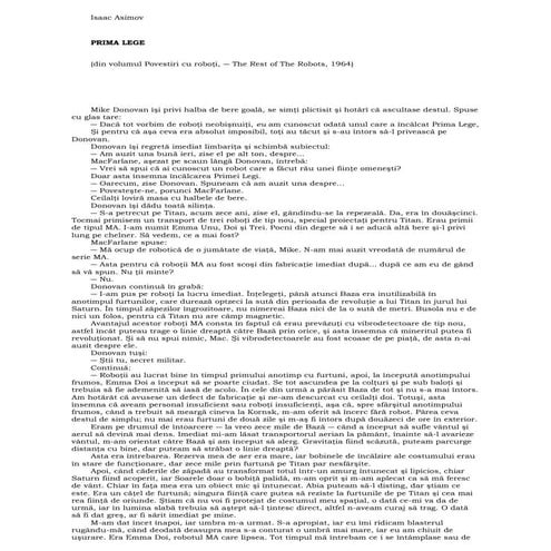 Fisa de lucru povestirea sf vs basm | PDF