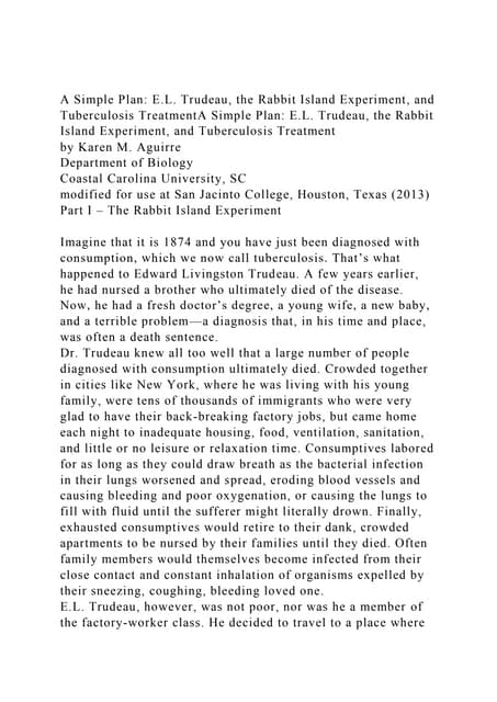 We respect Dr- Trudeau and all those earlier scientists who did the be.pdf