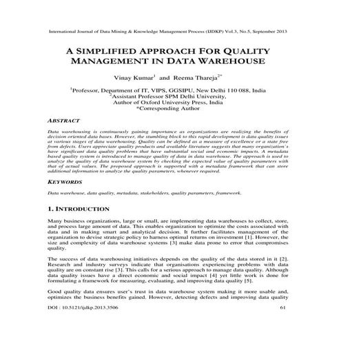 Ahima data quality management model