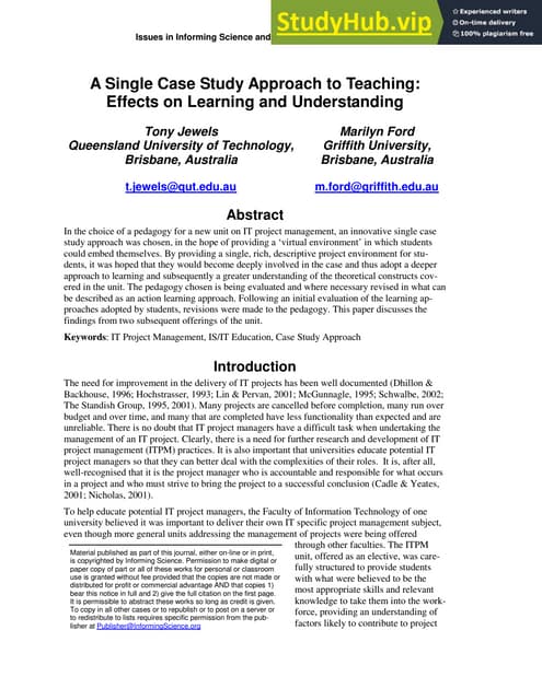 Significance of Practical Learning | PDF