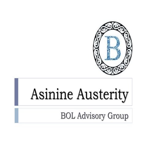 Asinine Austerity | PPT