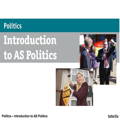 As introduction to politics | PPT