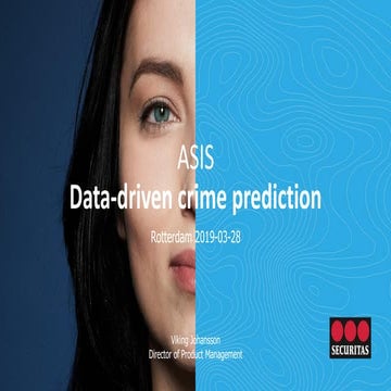 Data-driven crime prevention using AI | PDF