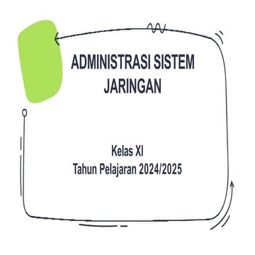 Administrasi Sistem Jaringan 2 - Remote Server.pptx