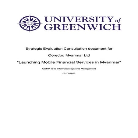 ISM Coursework | COMP 1646 | BIT | PDF