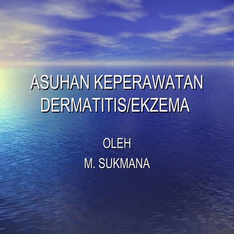 Askep dermatitis atau eksema | PPT