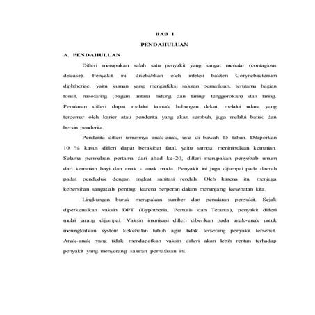 Askep difteri bu yuli | PDF