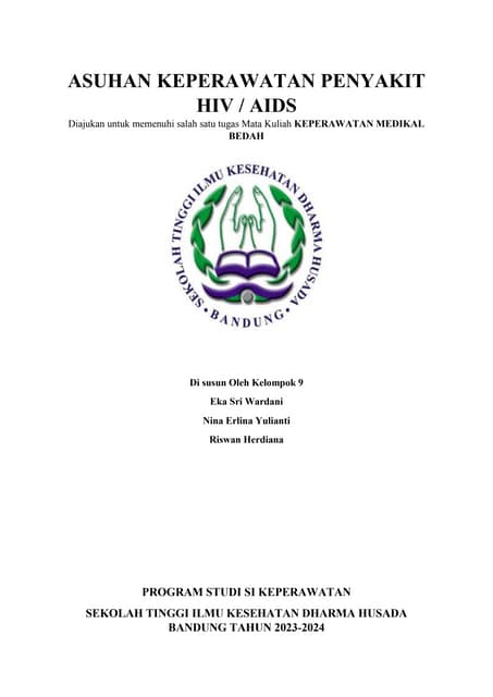 Klasifikasi stadium klinis hiv aids menurut who | DOCX