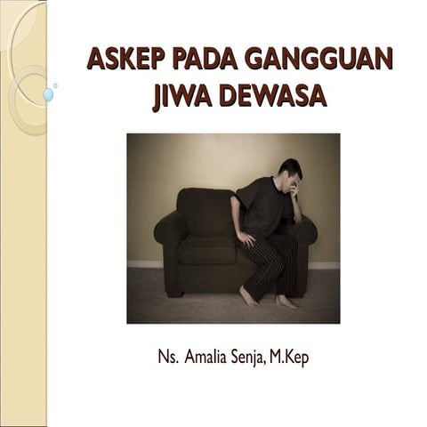 Klassifikasi ggn. jiwa | PPT