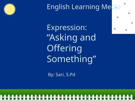 OFFERING HELP OFFERING SOMETHING ASKING.pptx | Financial Assistance | Personal Finance
