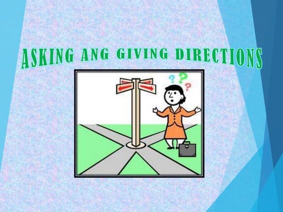 Giving directions - British Council | PDF