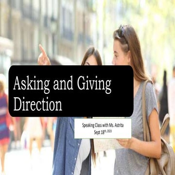 Asking Direction .pptx