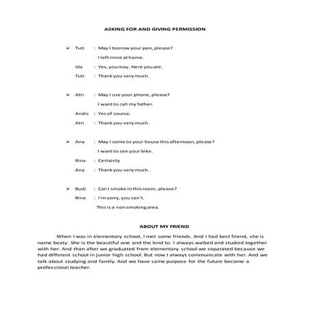 Social story (Special Education) | PDF