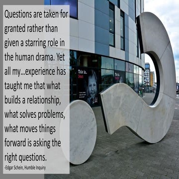 Asking Over Telling: Using Humble Enquiry to Build Great Teams | PDF