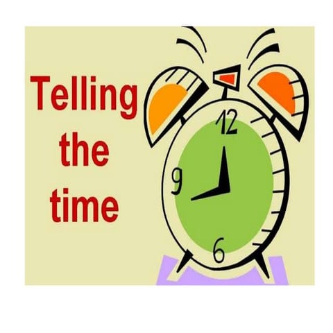 Asking the time | PPT