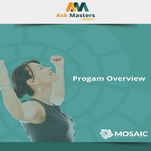 Ask Masters workshops program overview | PDF