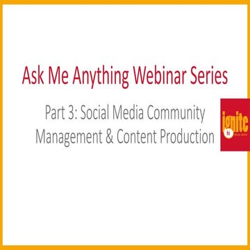 Social Media Best Practices & Lift Studies | PPTX