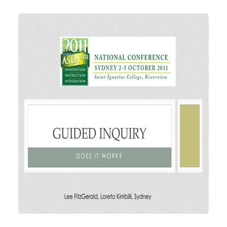 Guided inquiry does it work | PDF