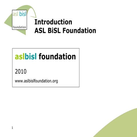 ASL & BiSL introduction ENG | PPT | IT and Internet Support | Internet