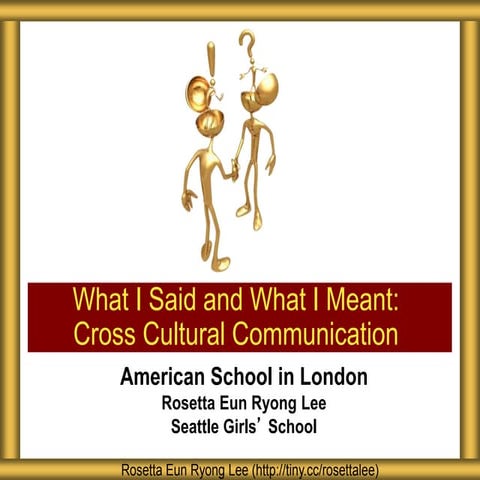 ASL Cross Cultural Communication | PPT