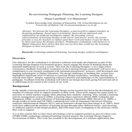 Asld2011 laurillard masterman | DOC