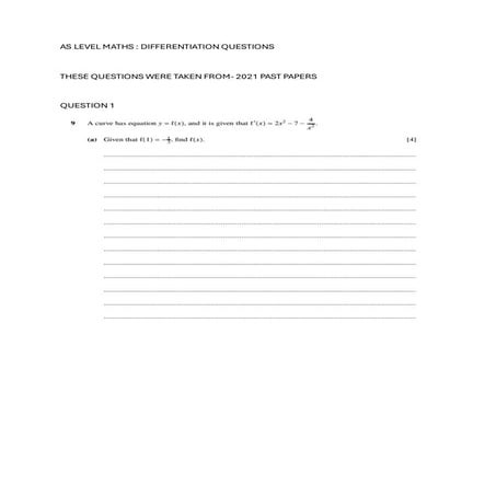 AS LEVEL MATHS DIFFERENTIATION 3 QUESTIONS.pdf